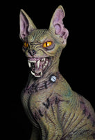 FrankenCat Halloween Cat Prop For Sale by Distortions Unlimited