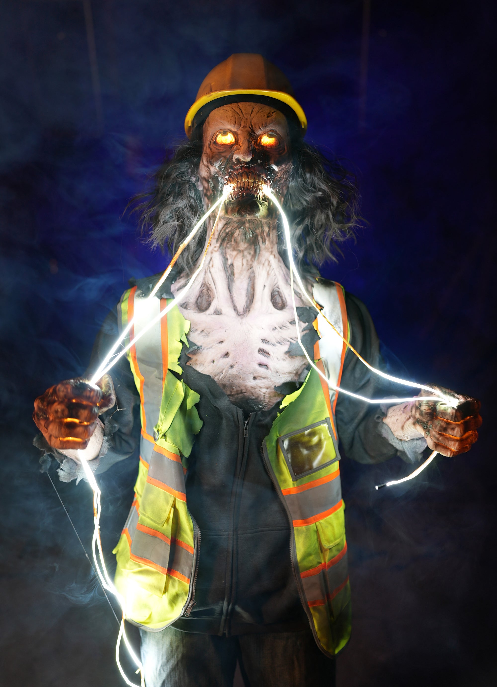 Electric Zombie Halloween Animatronic Prop For Sale Online ...