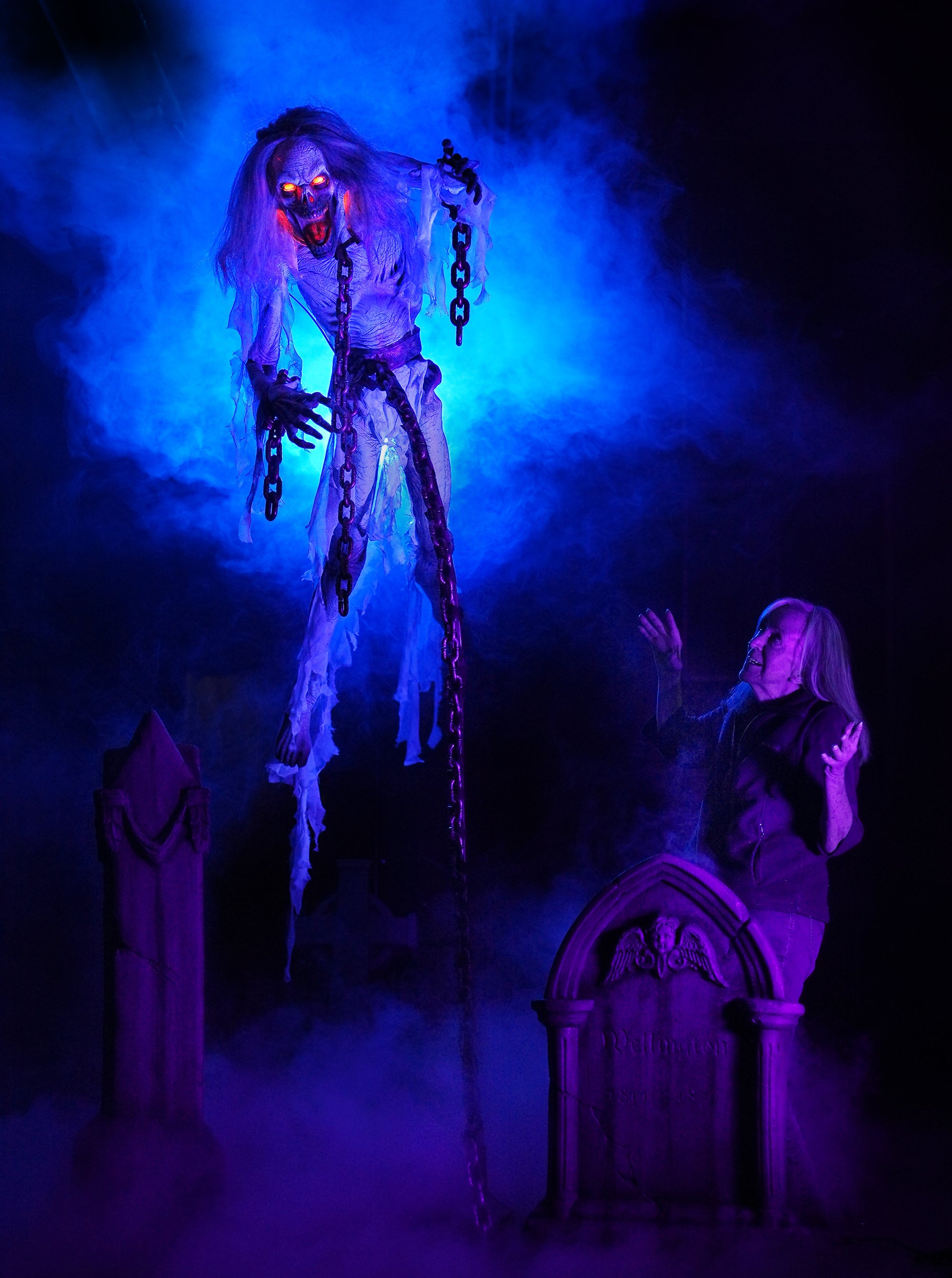 Ghost Revenant Halloween Animatronic Prop For Sale Online – Distortions ...