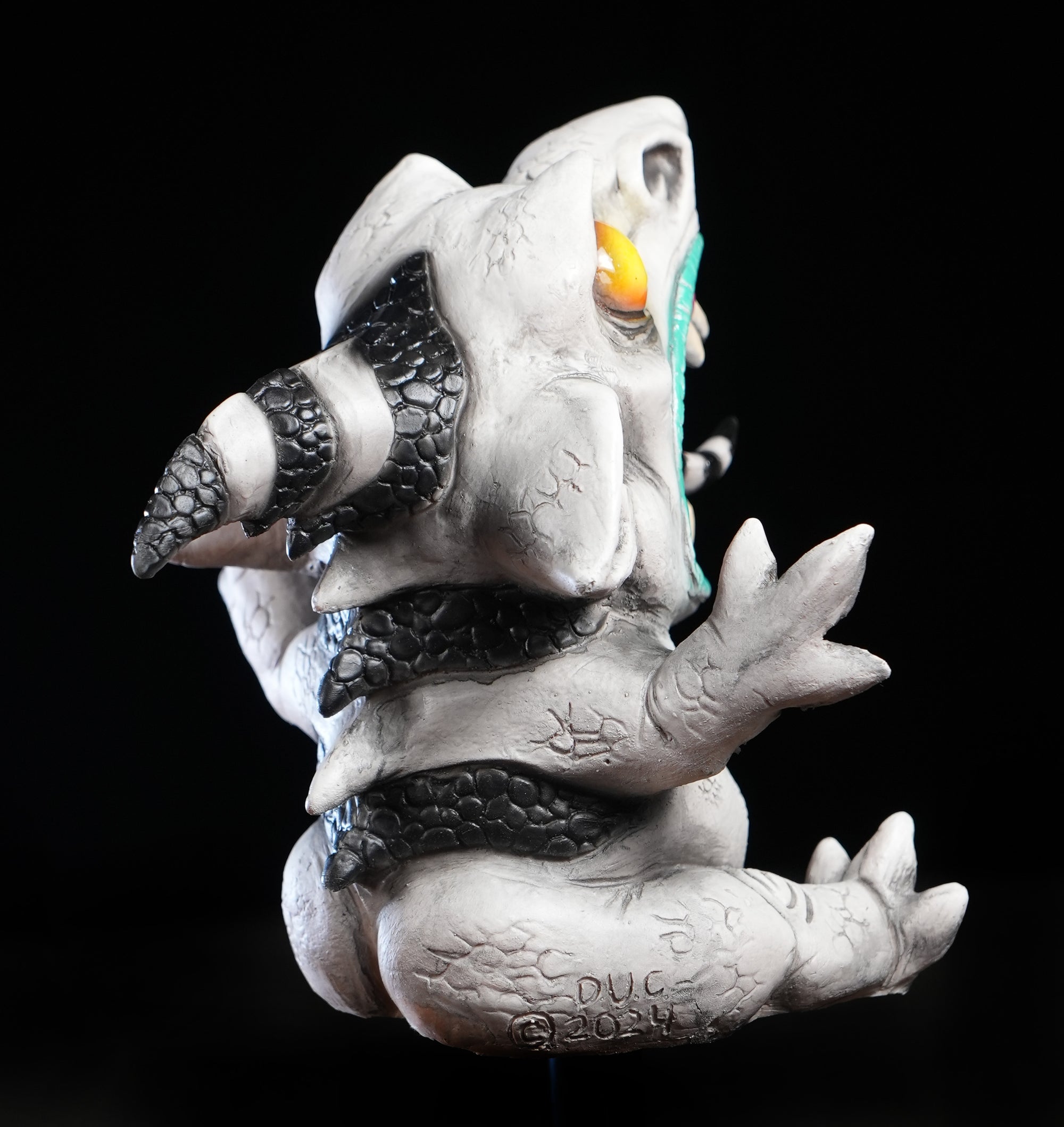 Jitters Baby Monster Day 2024 Mascot | Latex Halloween Prop ...