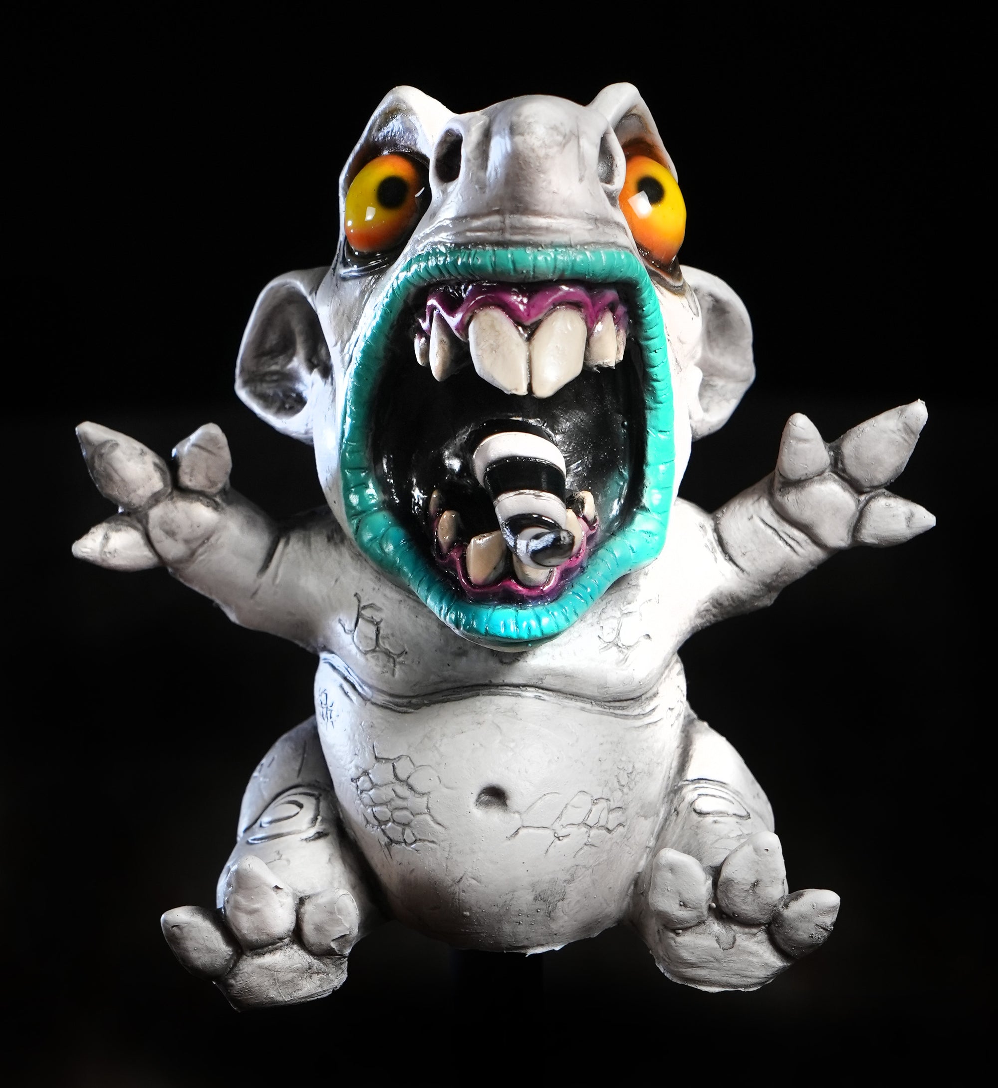 Jitters Baby Monster Day 2024 Mascot | Latex Halloween Prop ...