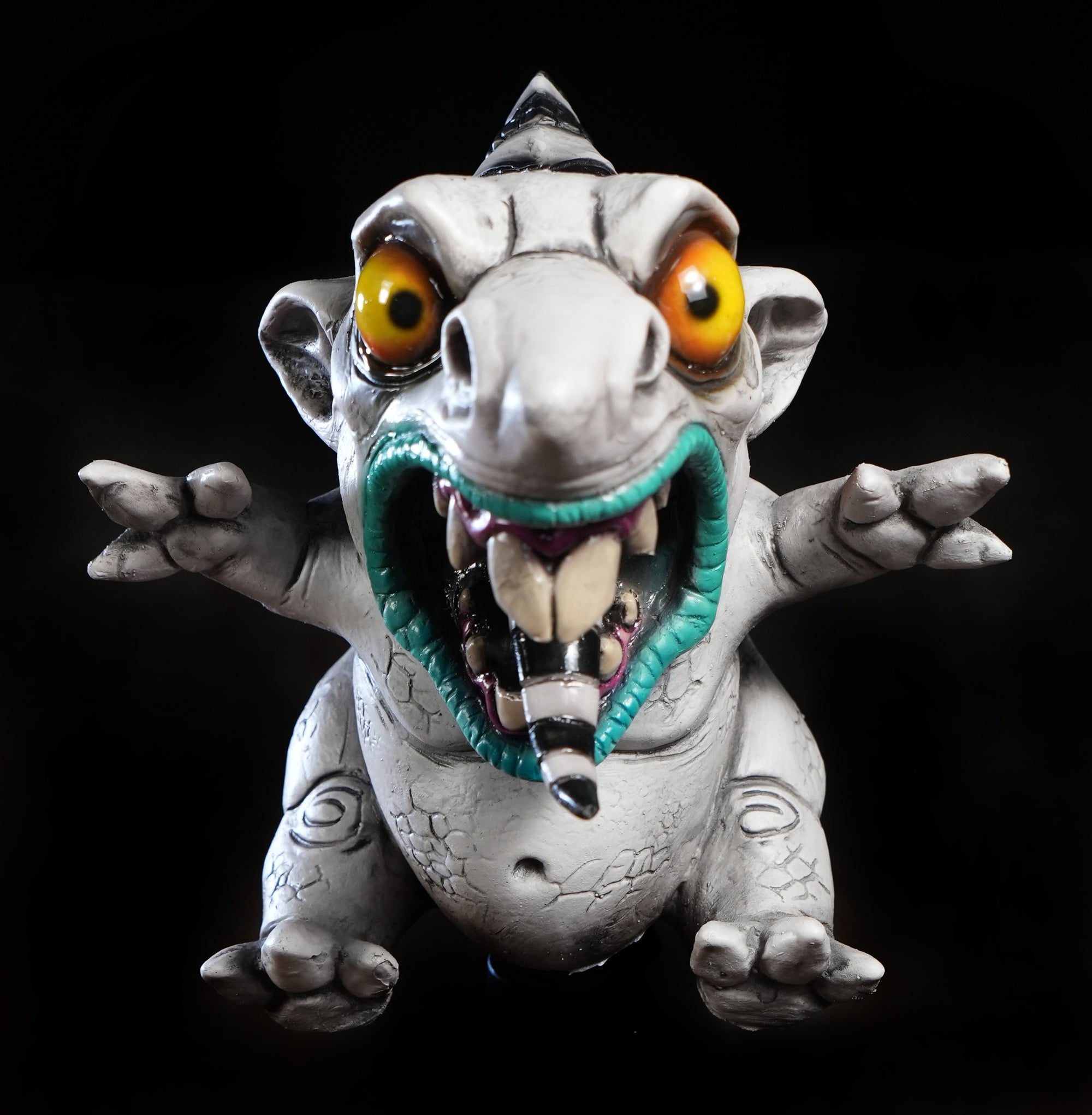 Jitters Baby Monster Day 2024 Mascot | Latex Halloween Prop ...