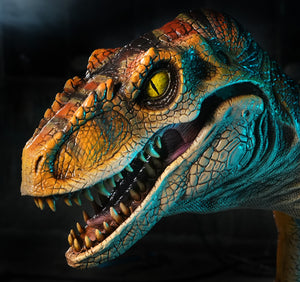 Raptor Animatronic Dinosaur For Theme Parks | Animated Velociraptor ...