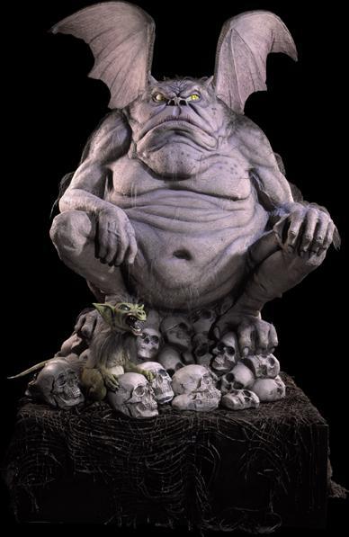 Grumpy Gargoyle Fat Animatronic Prop for Theme Parks and Haunted Scene ...