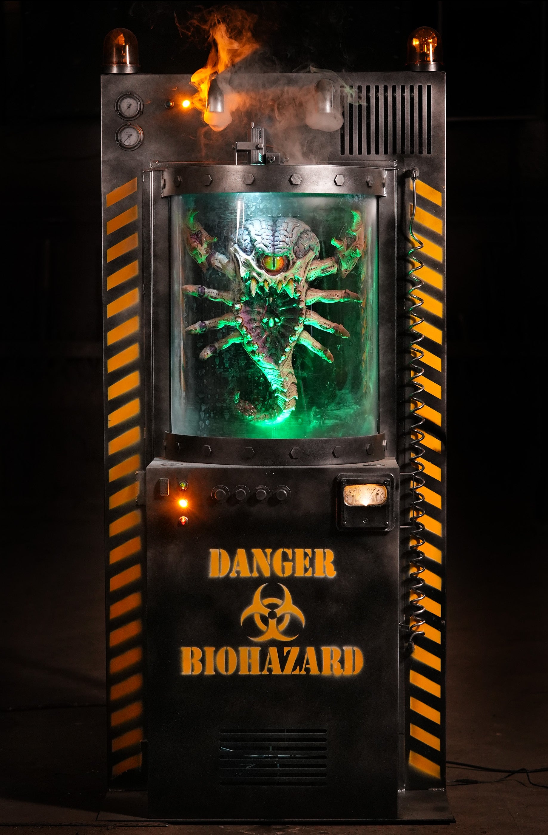 Alien Parasite Animatronic Sci-Fi Horror Scare Prop – Distortions Unlimited