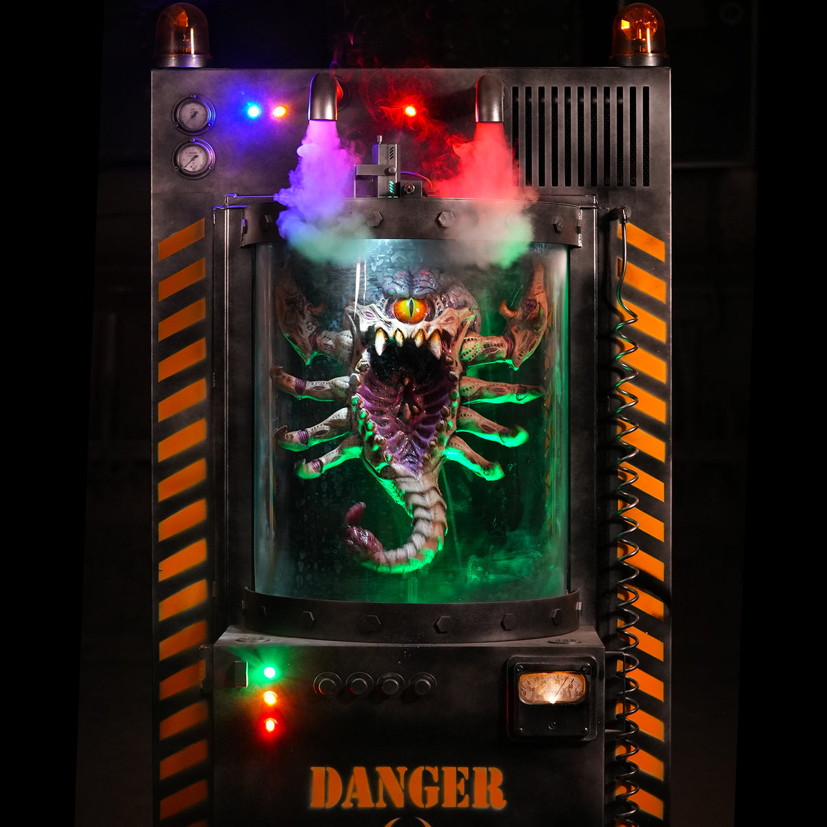 Alien Parasite Animatronic Sci-Fi Horror Scare Prop – Distortions Unlimited