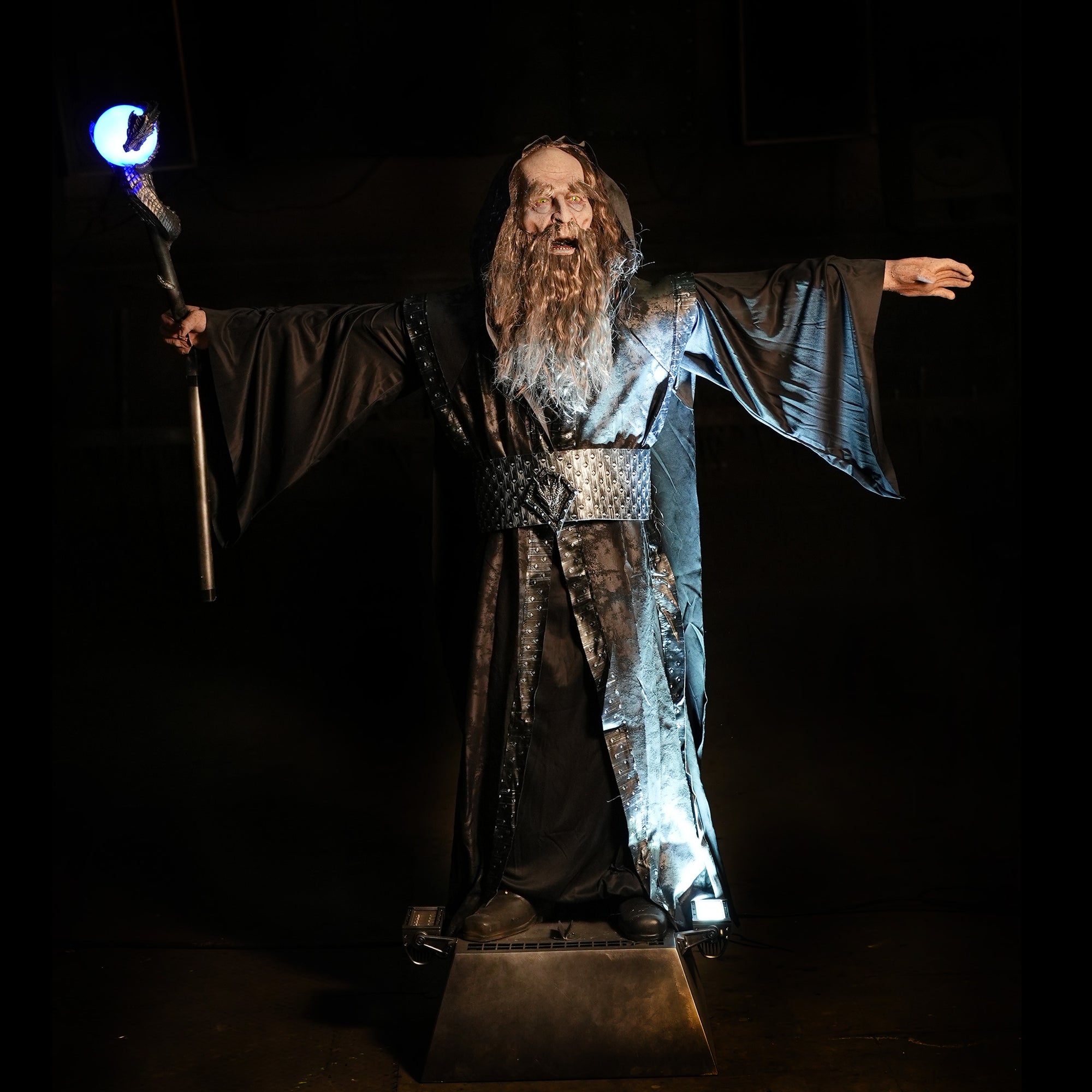 Ancient Wizard Talking Animatronic For Theme Parks and Haunts ...
