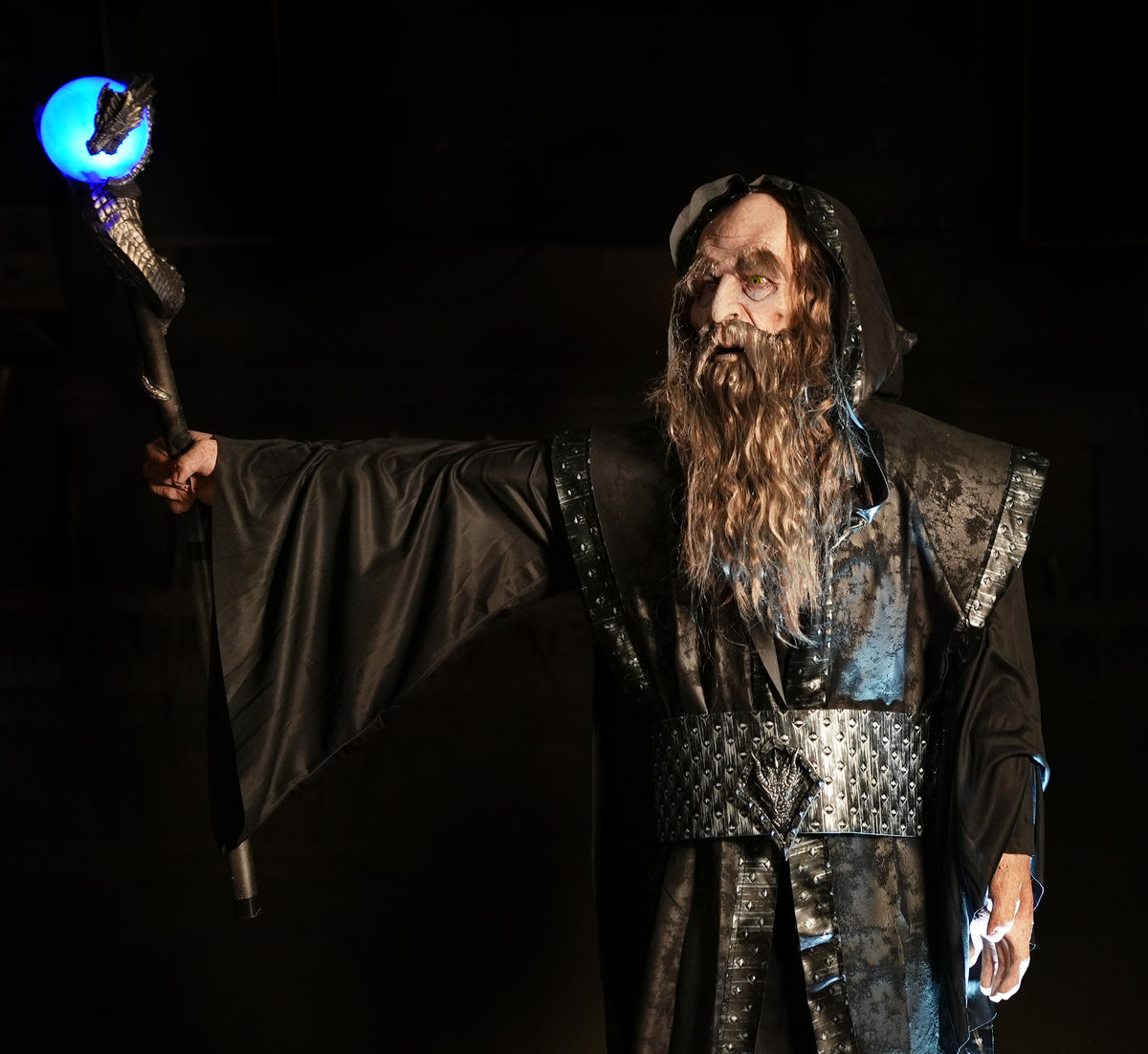 Ancient Wizard Talking Animatronic For Theme Parks and Haunts ...
