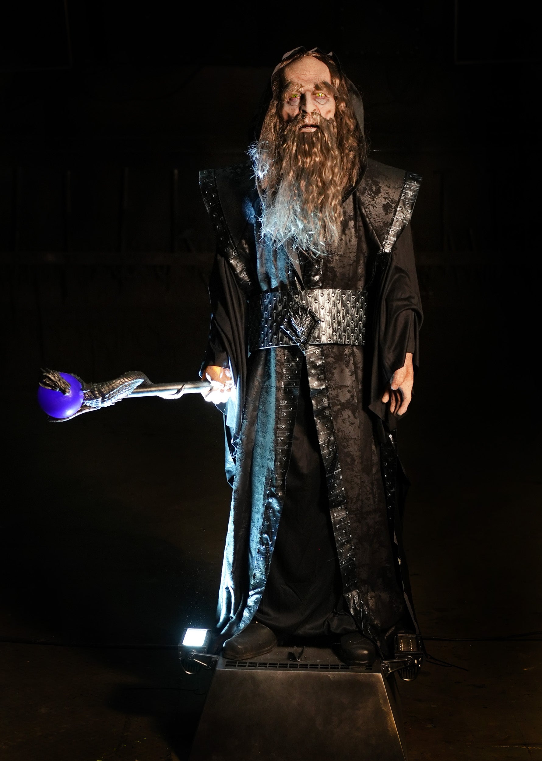 Ancient Wizard Talking Animatronic For Theme Parks and Haunts ...