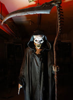Grim Death Giant Reaper Animatronic Halloween Prop For Sale ...