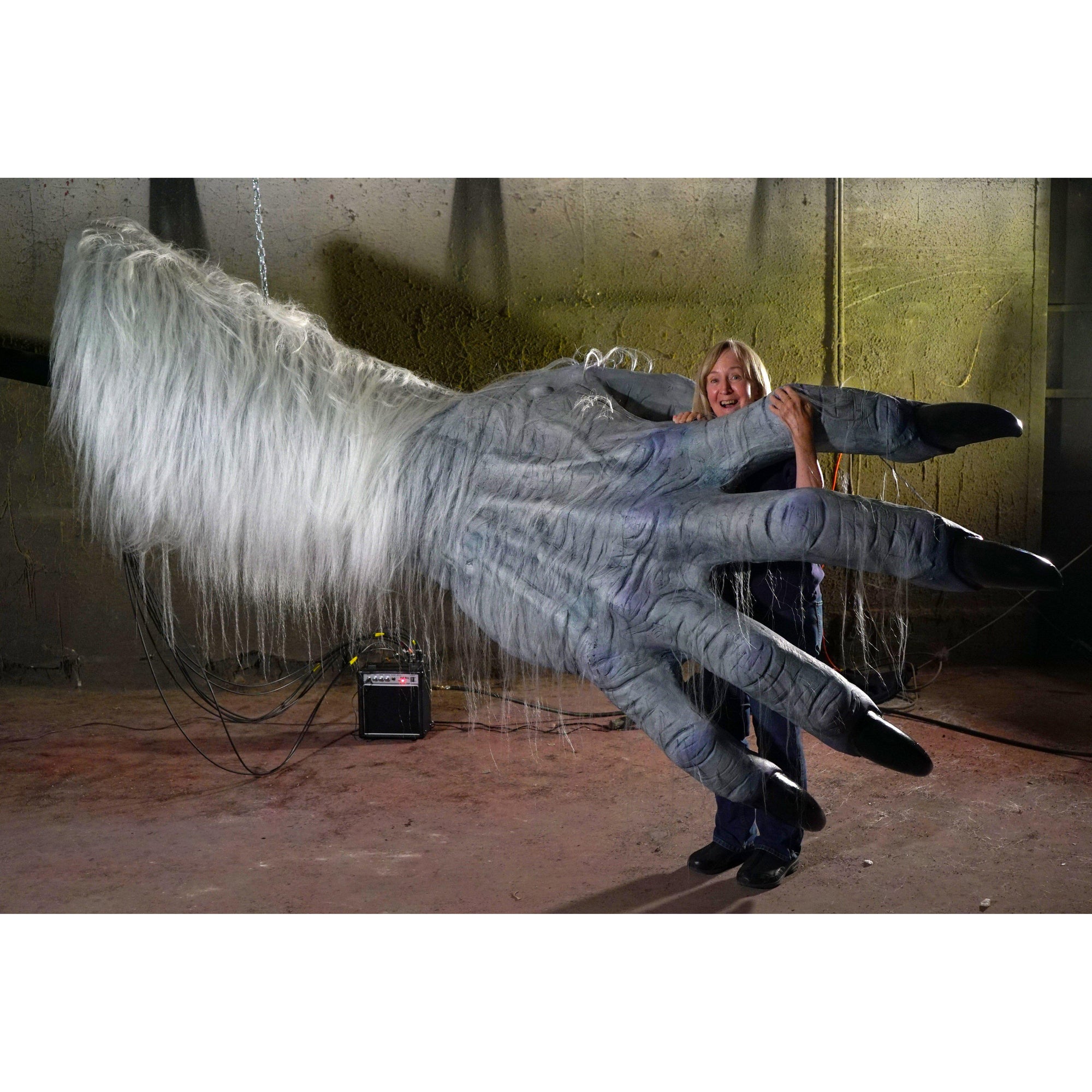 Yeti Monster Hand | Giant Animatronic Hand with Moving Fingers ...